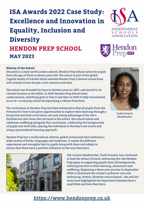 Hendon Preparatory School Case Study Excellence and Innovation in ...